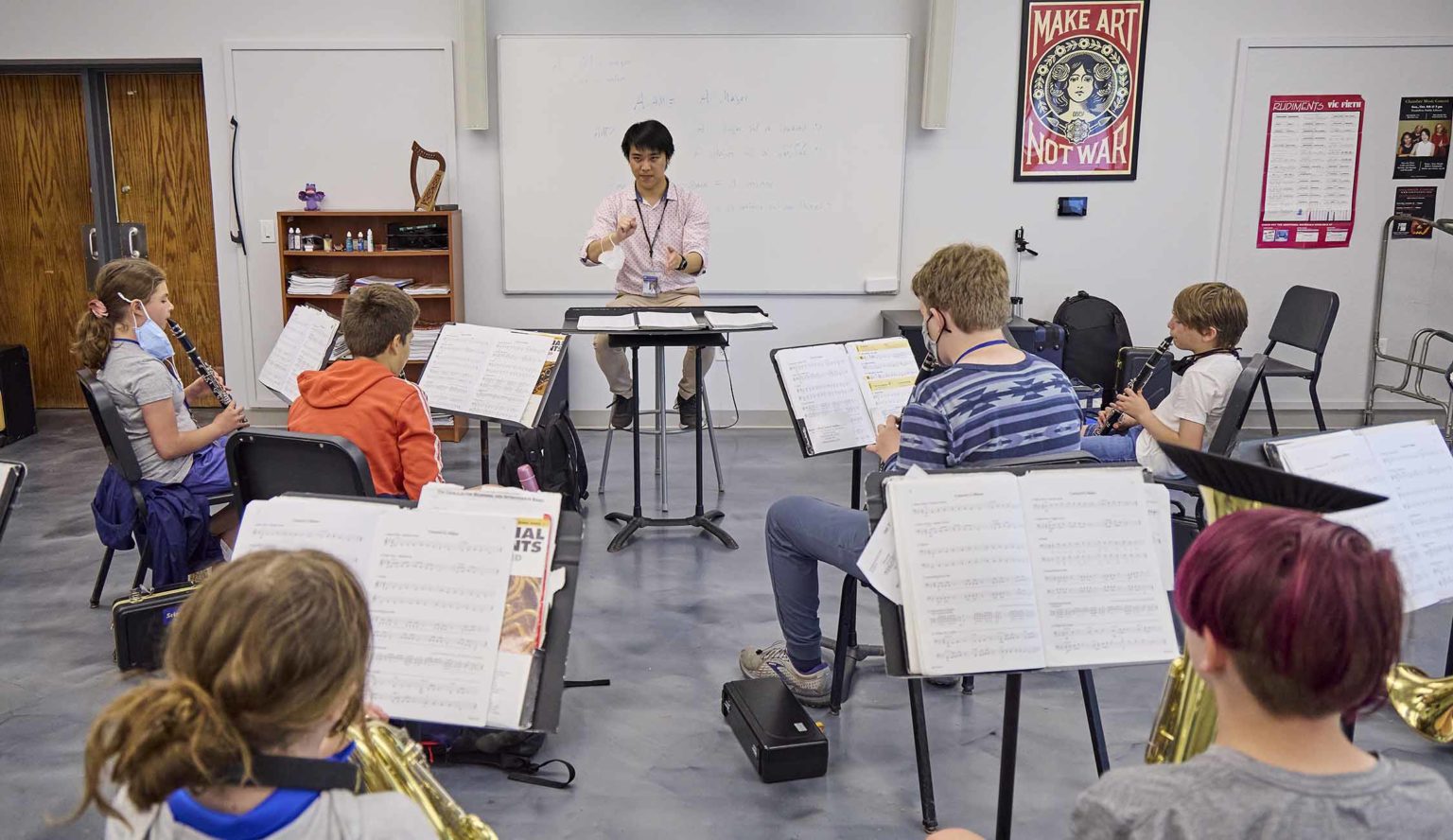 Middle School Art Classroom