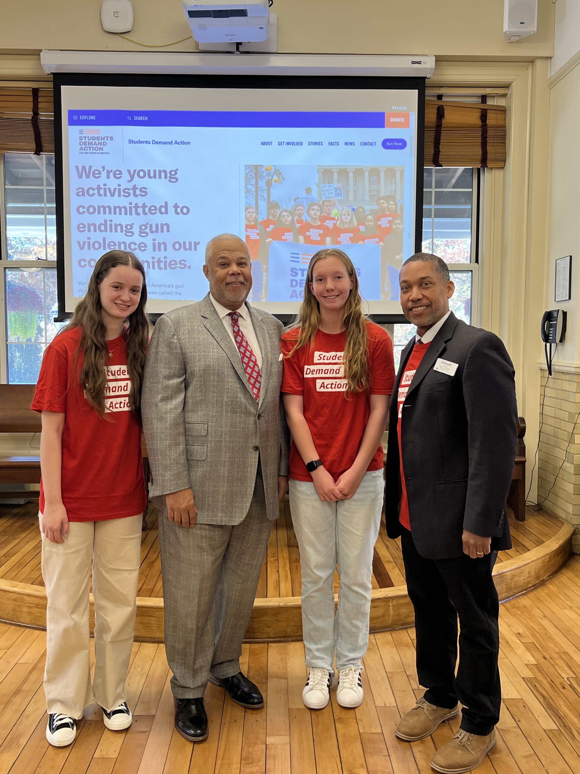 Students Demand Action Host PA Senator Williams | Westtown School