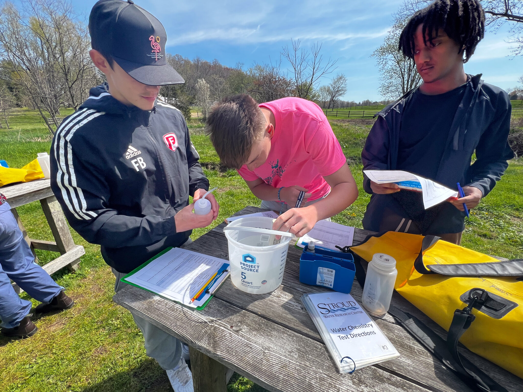 Environmental Science Students Visit Stroud Water Research Center ...